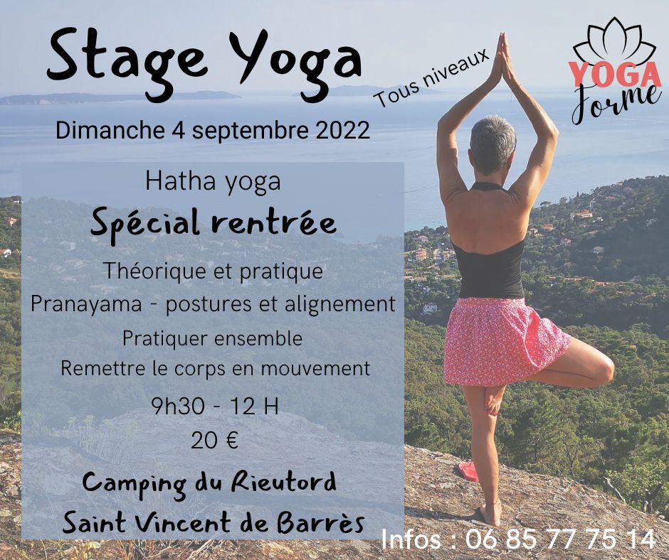 Stage de yoga spécial rentrée – Yoga Forme