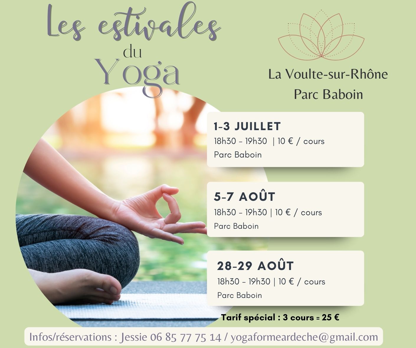 Les estivales du yoga 2024 – Yoga Forme